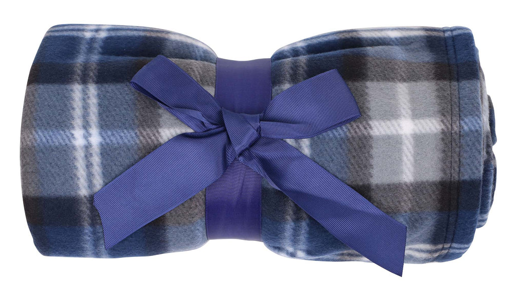 Lightweight Plaid Fleece Soft Throw Blankets for Adults – Simplicity